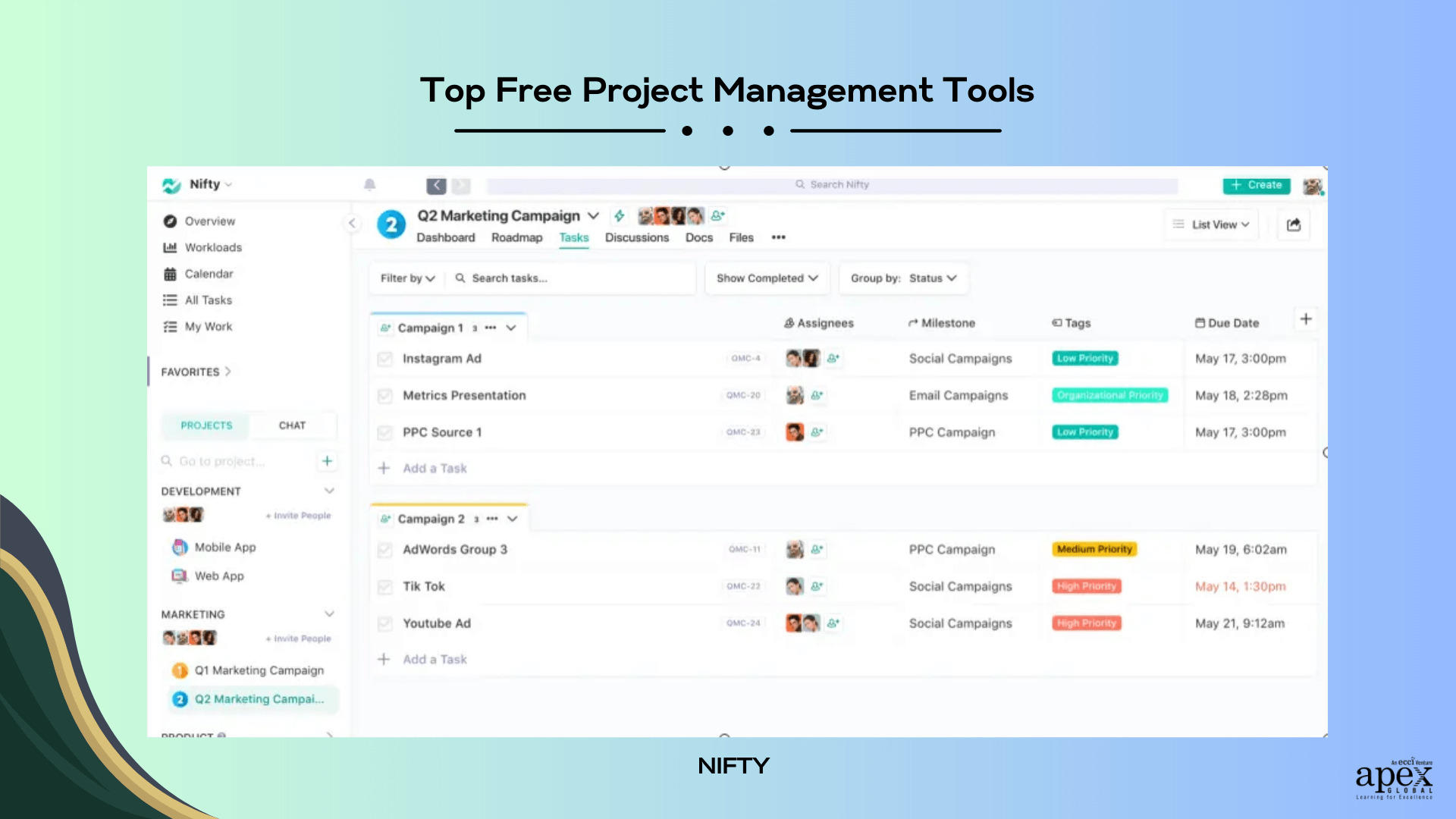 Top 10 free project management tools Top 10 free project management tools