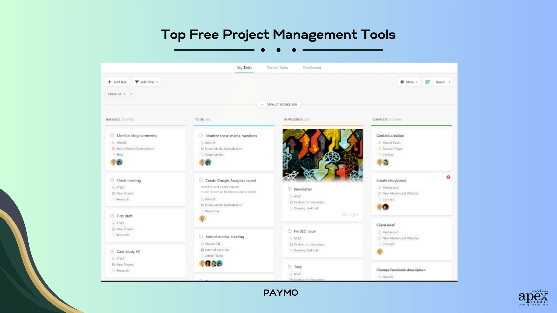 Top 10 free project management tools